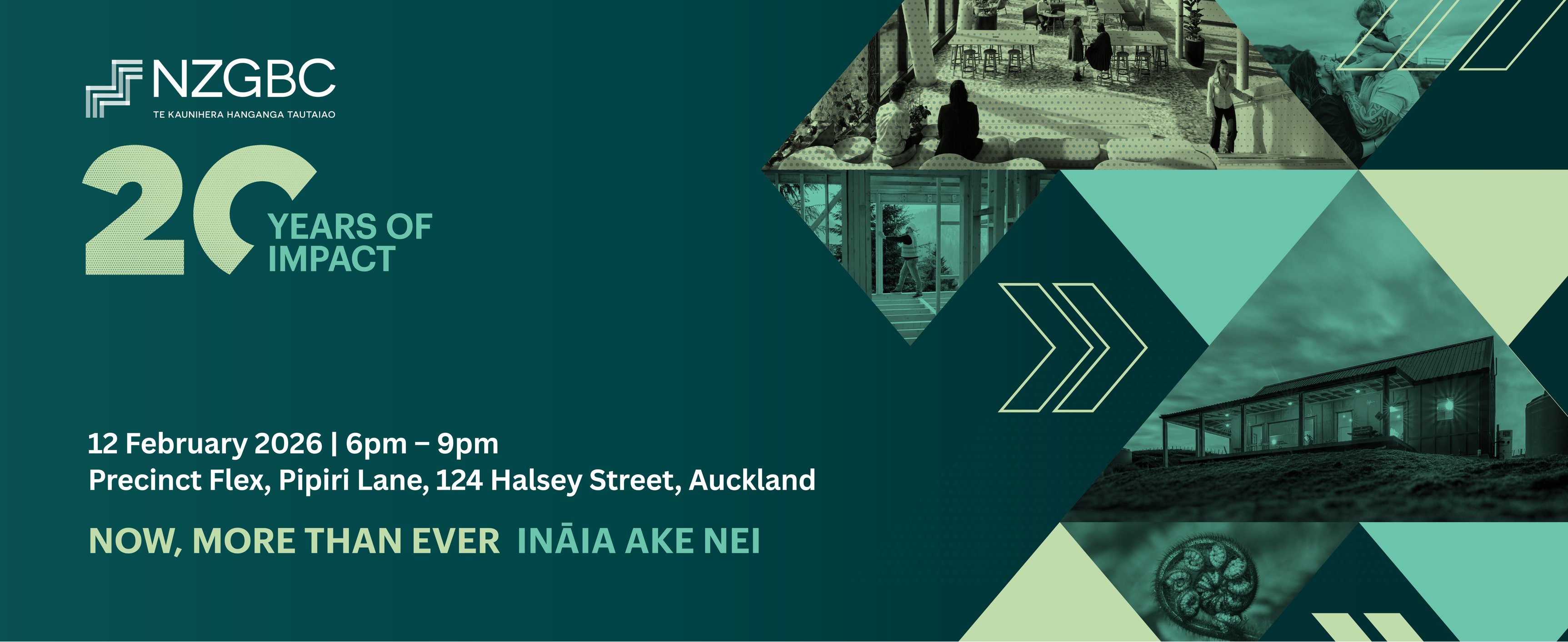 NZGBC 20th Anniversary Event RSVP