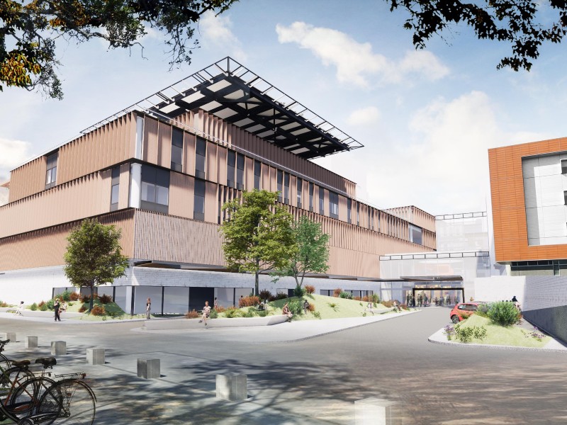 New East Wing Building (NEWB), Stage Two of Project Maunga, Taranaki ...